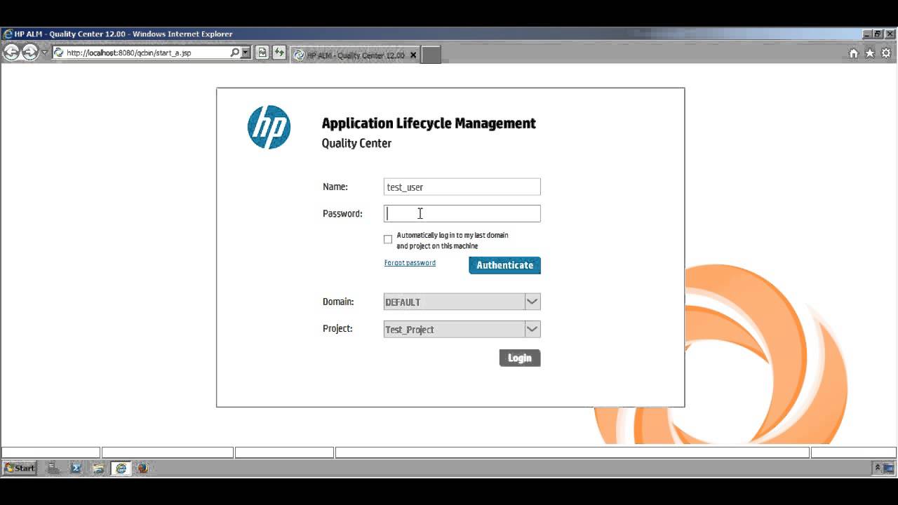 HP/Micro Focus Quality Center Tutorial 1: Accessing Quality Center