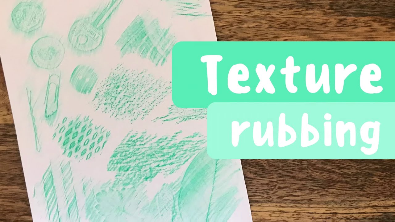 Creating Texture Rubbings