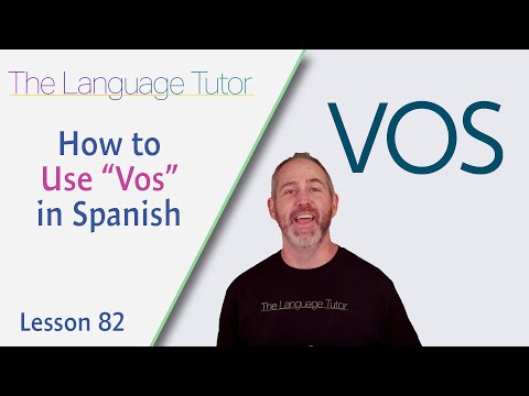 How to Use "Vos" in Spanish | The Language Tutor *Lesson 82*