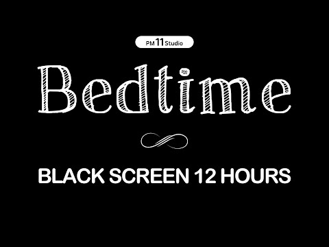 FALL INTO SLEEP INSTANTLY | Sleep Music for Relaxing, Deep Sleep | Black Screen