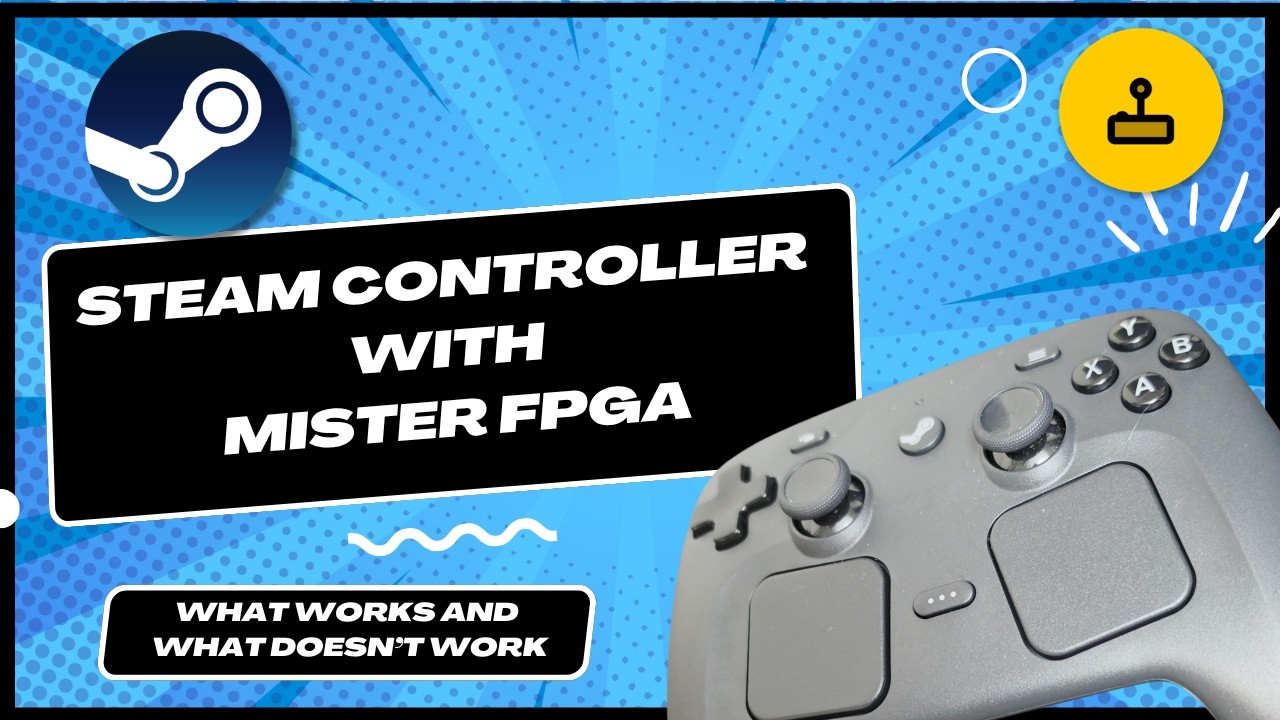 Is the Steam Controller Good for MiSTer FPGA Gaming?