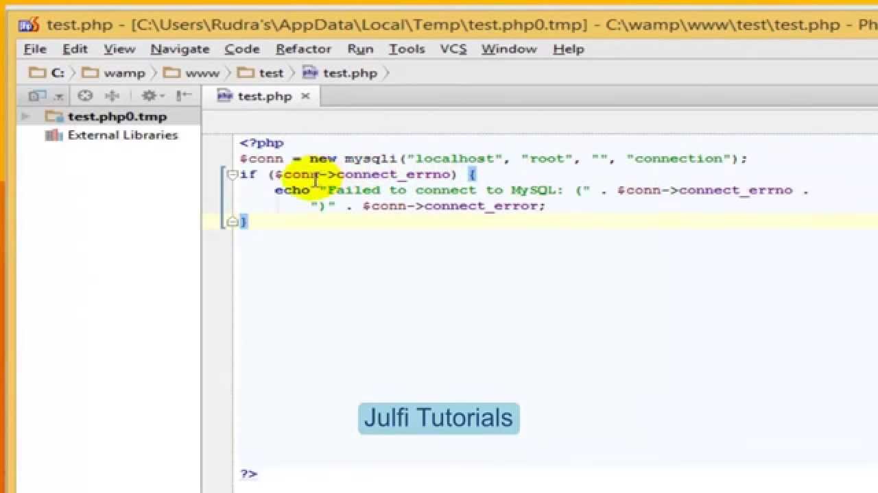 PHP Tutorial - insert data into MySQL using   MySQLi(PHP For Beginners)