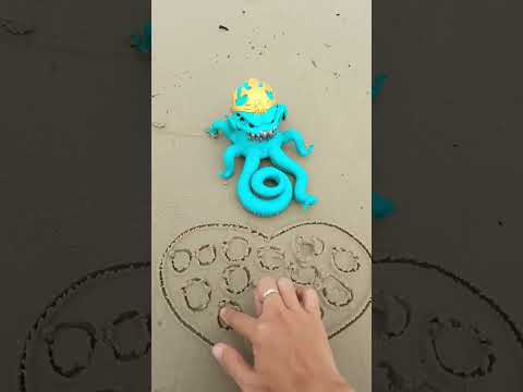 Kraken sand game 🐙 #kraken #sand #games #satisfying #satisfyingvideo #fun #relaxing
