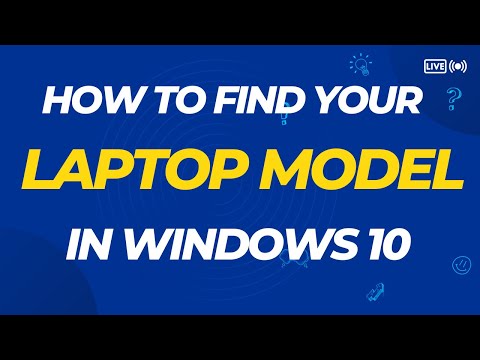 How to Find your Laptop Model Number In Windows 10/11 | Check Laptop Hardware