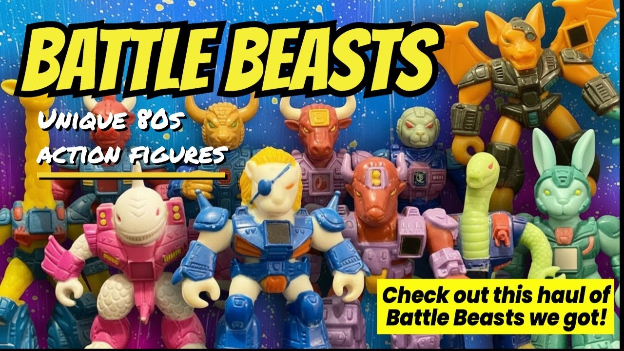 Massive Battle Beasts Haul: 50+ Vintage Figures From the 80s