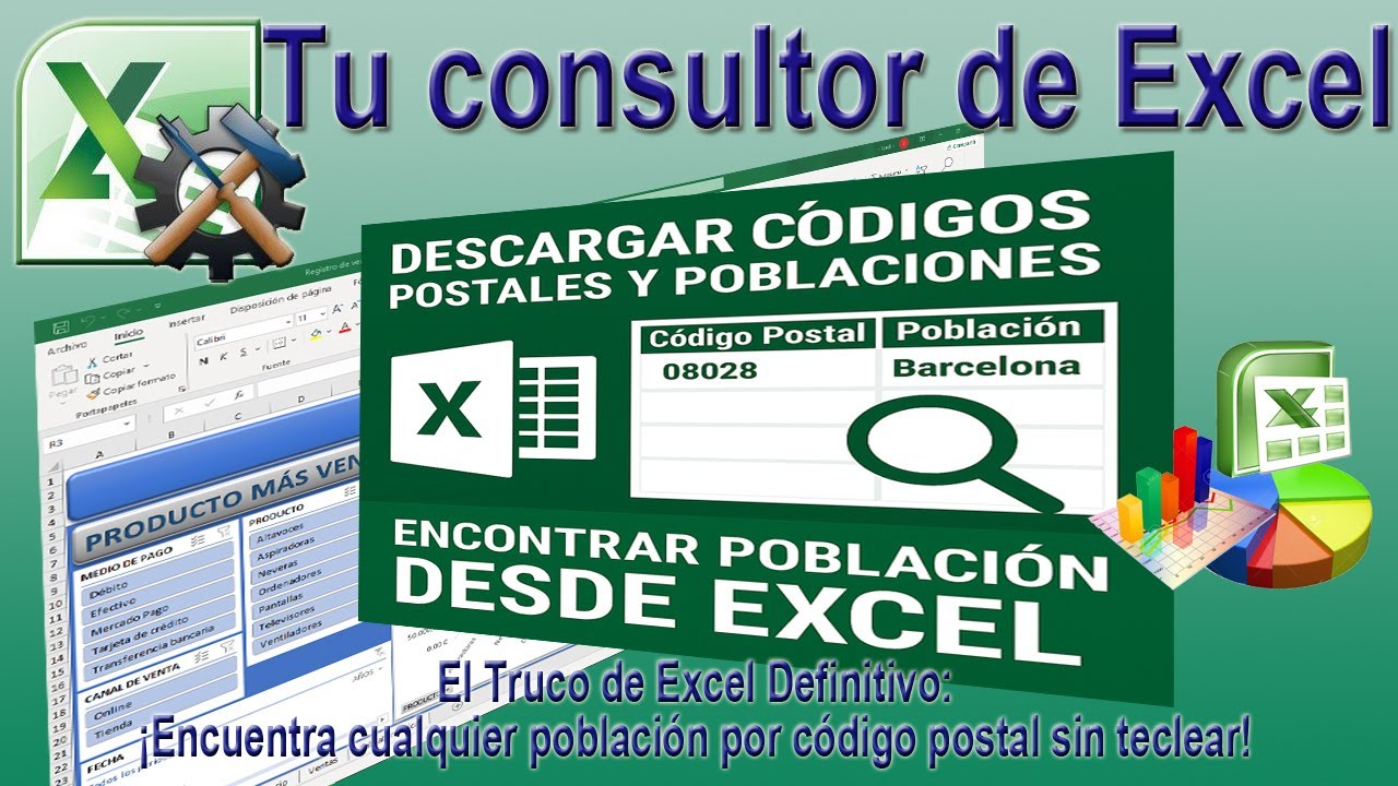 The Ultimate Excel Trick: Find Any Spanish Town by Postal Code Without Typing!