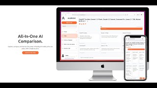 AnyModel - Compare AI models and find the perfect model for your next project.