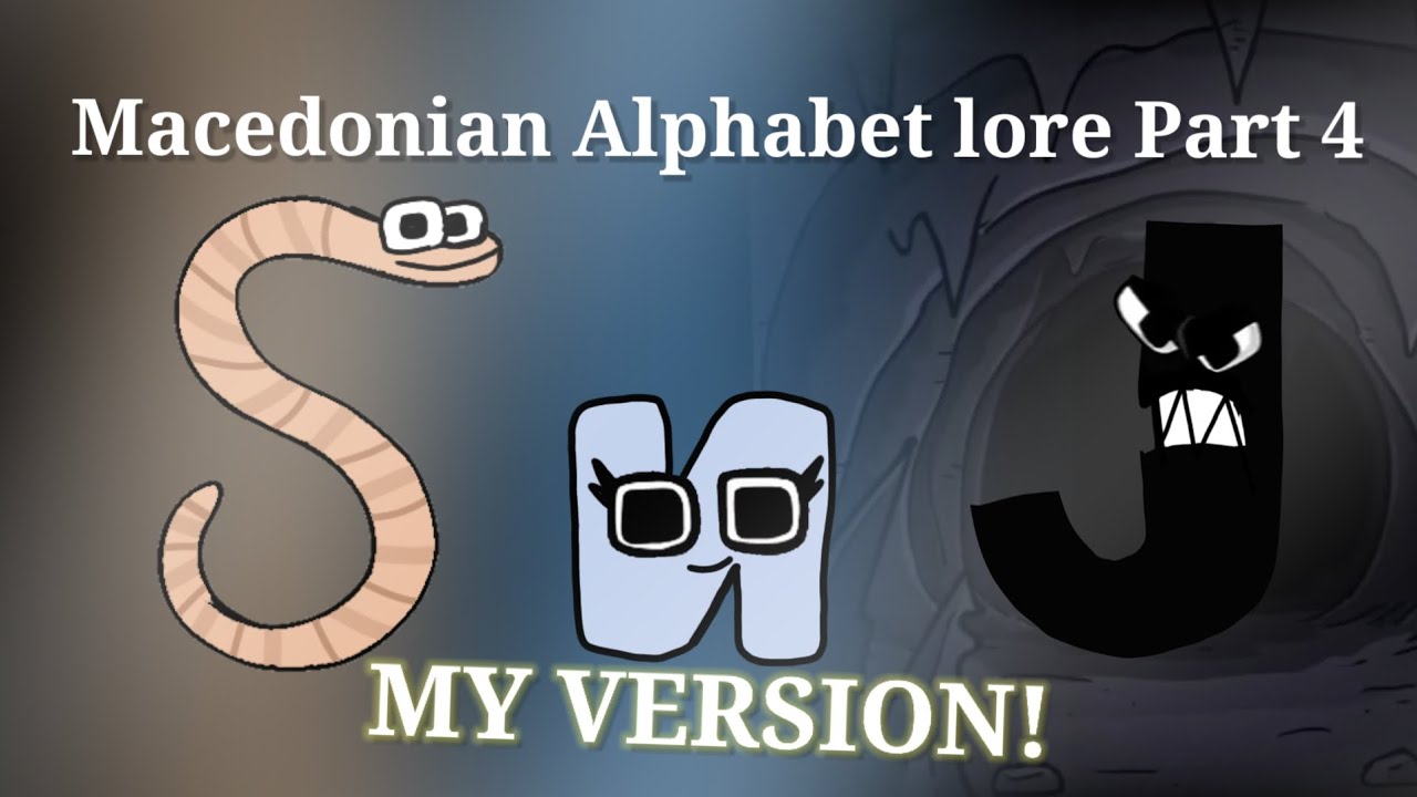 Macedonian Alphabet lore Part 4 [MY VERSION!]