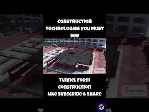 Construction Technologies You Must See 1 Tunnel Form Construction