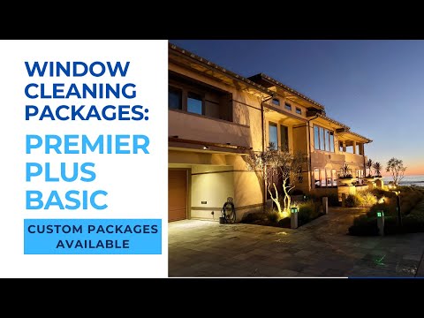 Window Cleaning Packages Explained - On The Spot Window Cleaning, Pismo Beach - ResponsiBid Software