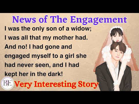 Learn English through Story ⭐ Level 3 - The News of Engagement - Graded Reader