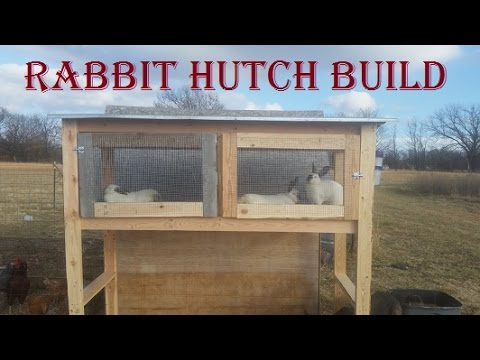 57 Free Rabbit Hutch Plans You Can DIY Within A Weekend – The Self ...