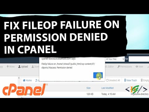 How to Fix FileOp Failure On Directory not Empty Error in cPanel | Can't Delete Files and Folders