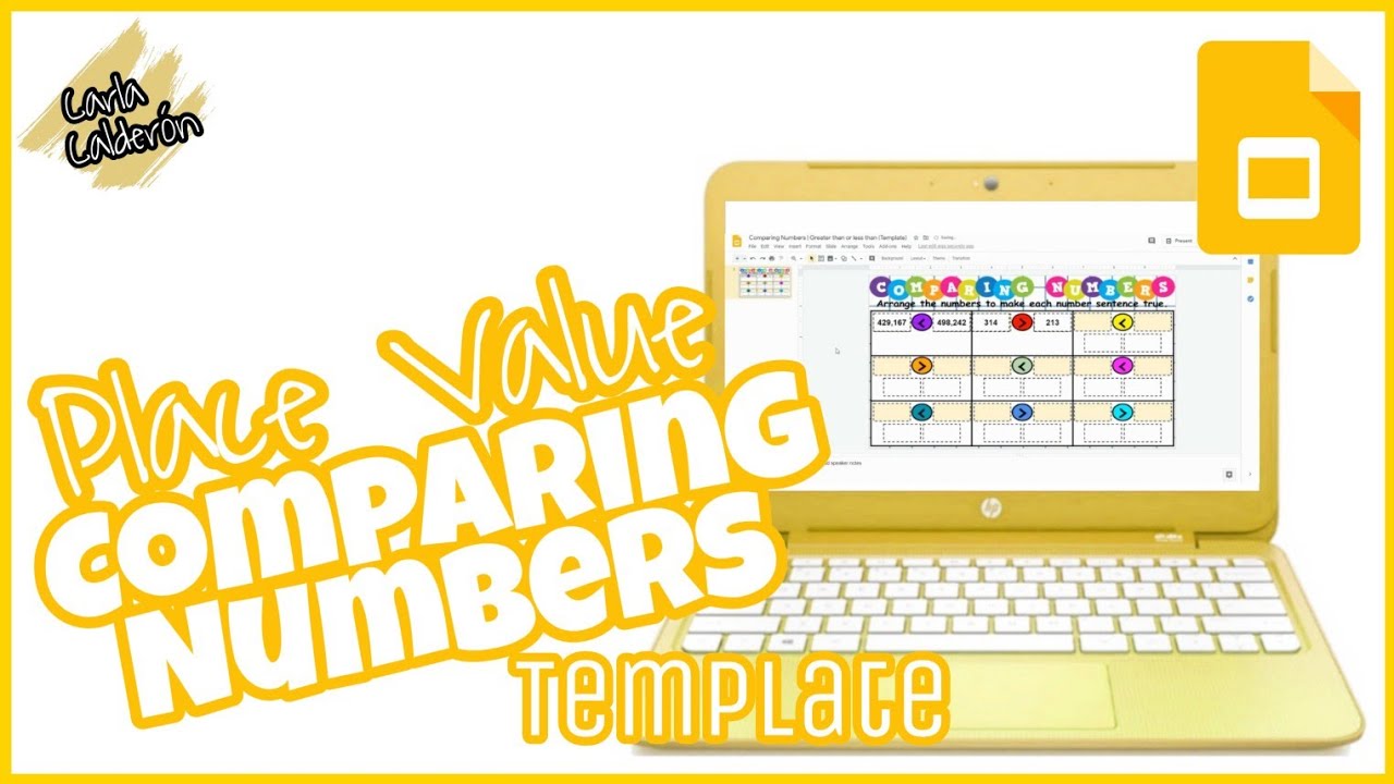 Place Value: Comparing Numbers (Template)