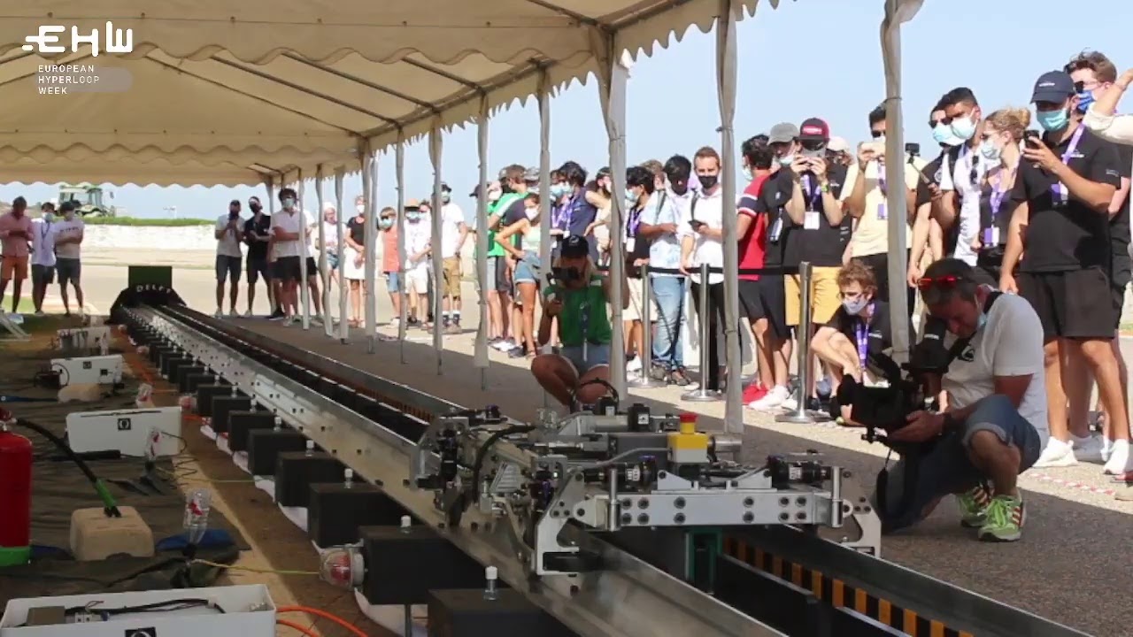 Delft Hyperloop Demonstration - European Hyperloop Week