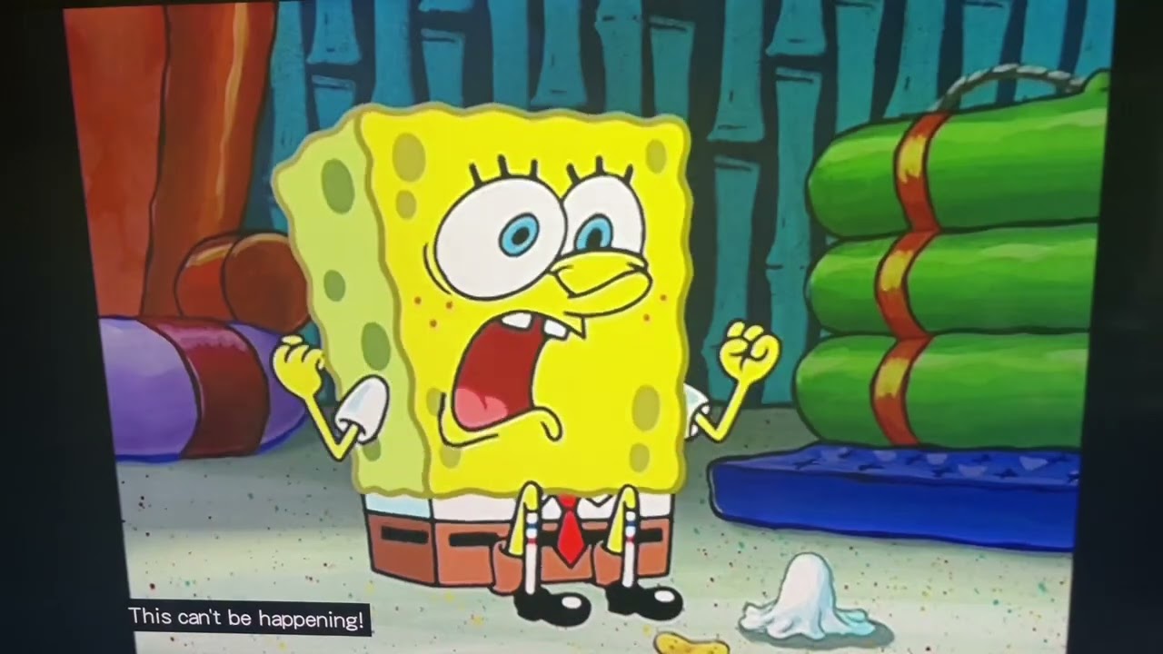 SpongeBob gorilla attack 3/4 Spanish