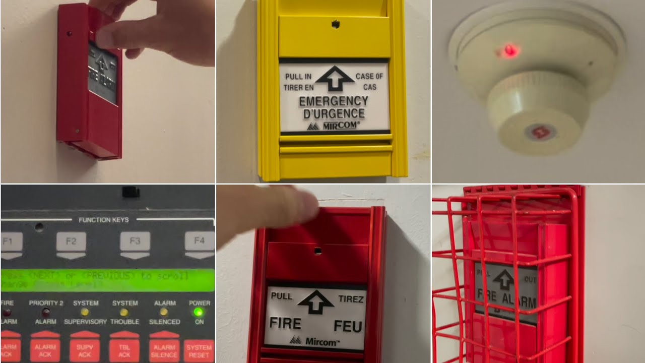 Fire Alarm testing a 1990s Simplex 4100 system