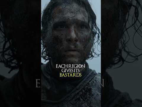 Bastard Surnames Across Westeros Regional Guide #gameofthrones #houseofthedragon #jonsnowedit
