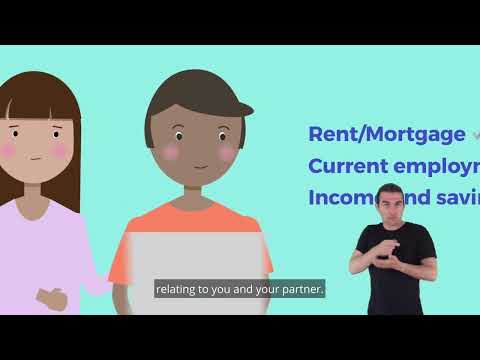 How to Claim Finance Support - British Sign Language