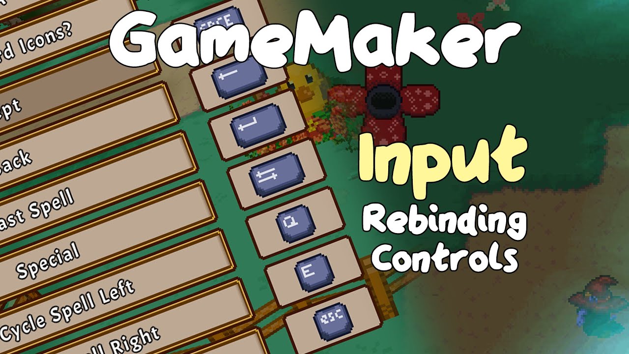 Easy Control Remapping - Input in GameMaker