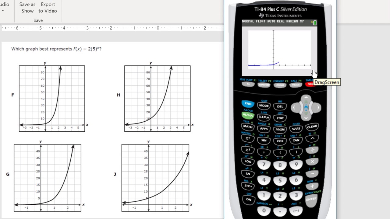Exponential Function in Calculator
