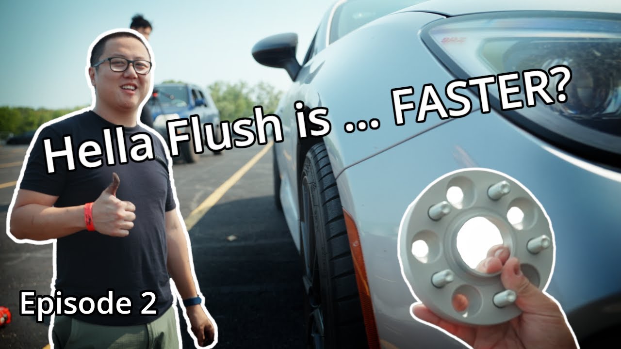 Add Wheel Spacers = Faster on Track?! Track Proven with Project RTV