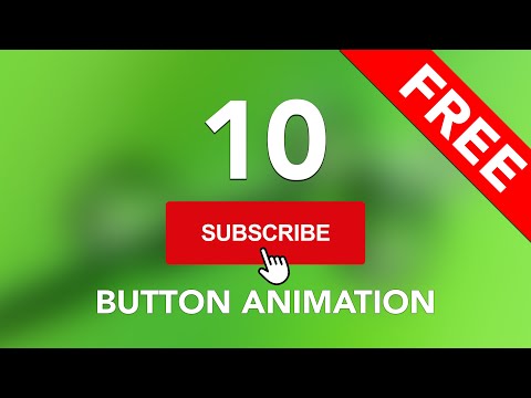 Top 10 YouTube Subscribe Button After Effect Template + tutorial For Free | No Copyright
