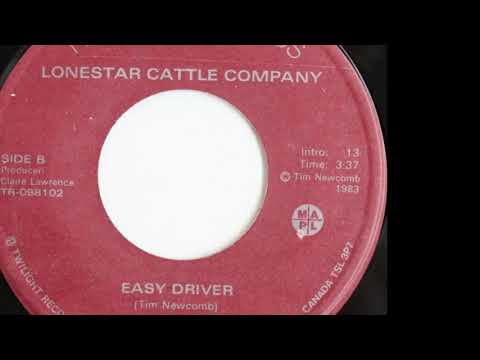 Lonestar Cattle Company - Easy Driver, Rare Canadian Country Pop Rock 45rpm 1985