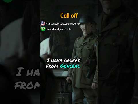 Call off - Meaning, Pronunciation, Vocabulary #englishwithfilms #englishvocabulary #learnenglish