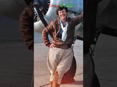 How did Amelia Earhart disappear? | TheTalentedWorld | #ameliaearhart #american #pilot