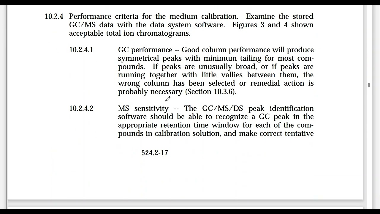 CTC 115 Methods:  Sample Collection, Preservation, QC, Procedure, and Results in Lab Methods Part 14