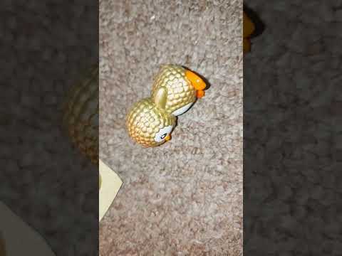 Opening a topps i love peguins blind bag