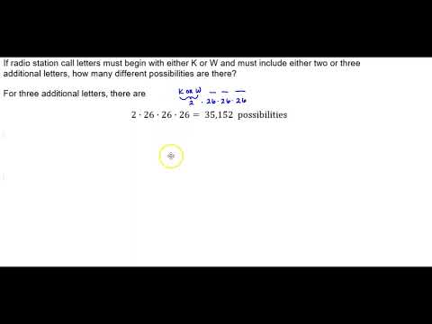 Math 14 4.4.10 How many different possibilities are there?