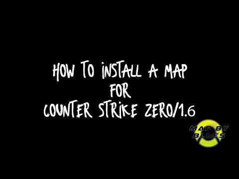 How to install a map for Counter-Strike Zero (CZ) /1.6 #cz #counterstrike16 #czero