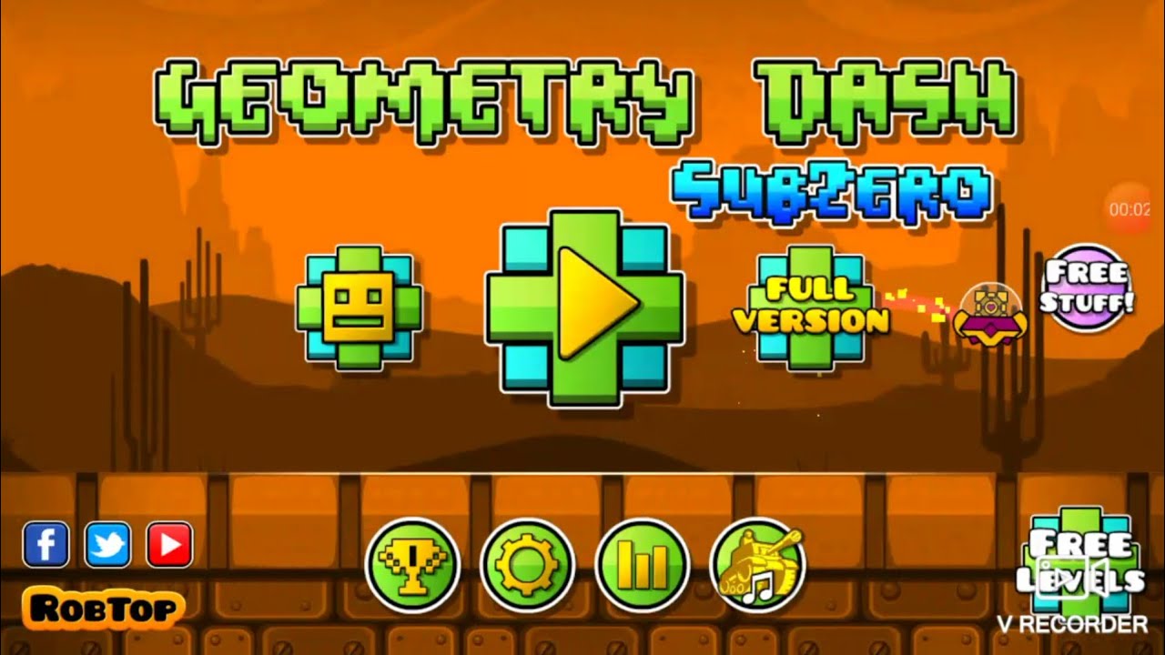 Geometry dash SubZero || My Training [iOS / Android Gameplay] , CZ