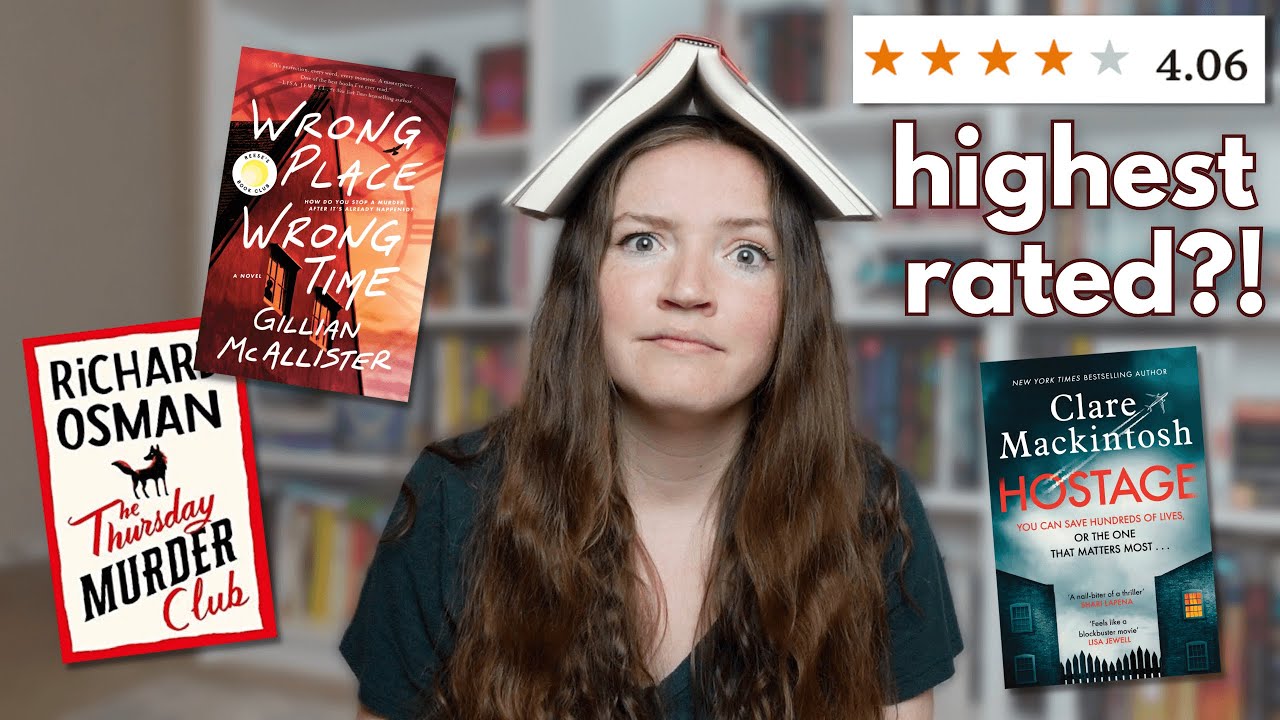 this reading vlog did not go to plan... 🥲 reading the highest rated mystery/thrillers on my TBR