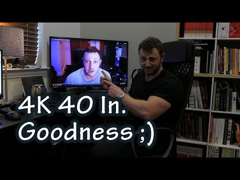 Using a 4k, 40in TV as a Computer Monitor