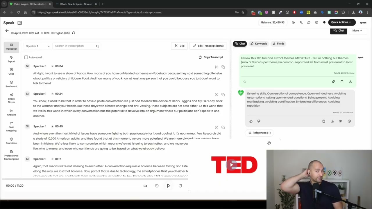 New Transcript Editor: Editing Made Easy and Efficient!