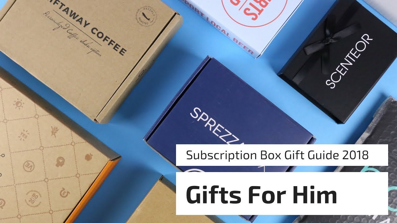 Subscription Box Gift Guide 2018: Gifts for Him