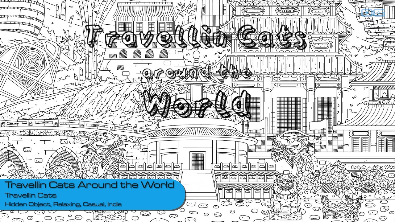 Travellin Cats Around the World: 2,000 Hidden Cats, 20 Countries, One Masterpiece (Gameplay)