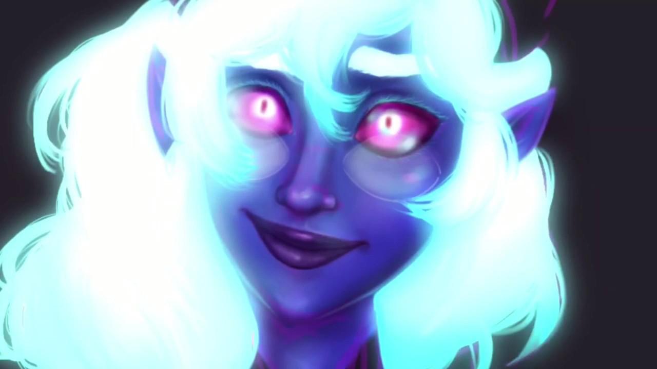 iPad Procreate Art Time Lapse - D&D Tiefling Warlock
