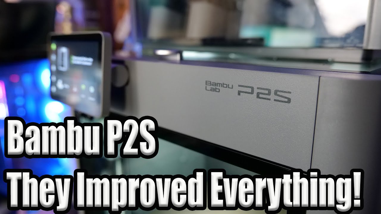 Bambu Lab P2S 3D Printer Review - Almost The Perfect 3D Printer!