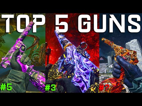 TOP 5 OVERPOWERED WEAPONS IN BLACK OPS 6 ZOMBIES AFTER UPDATE