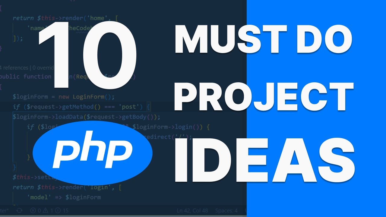 10 MUST DO small PHP projects to include in Portfolio
