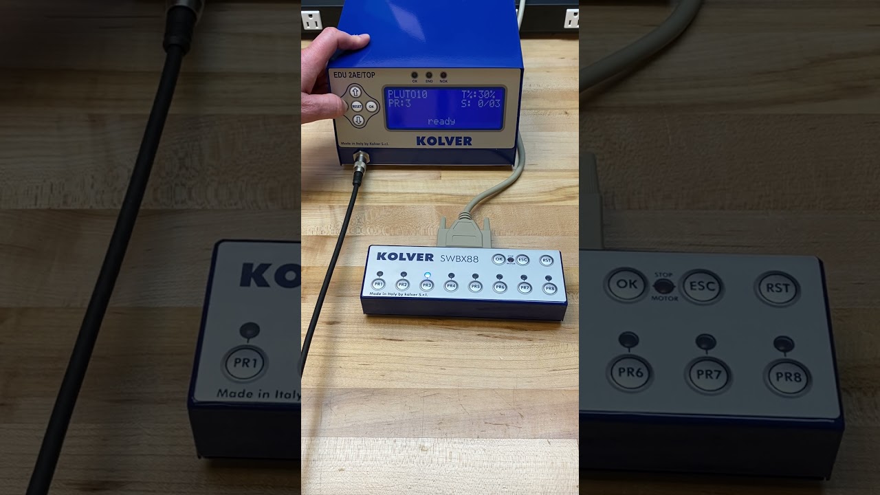 SWBX88 Switchbox Ok, Esc & Reset Button Functions