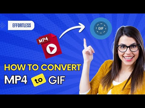 🎥 How to Convert MP4 to GIF 2024 [Simple Animation Conversion]