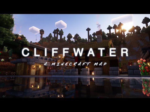 Cliffwater - A Medieval Riverside Town [Official Download] Minecraft Map