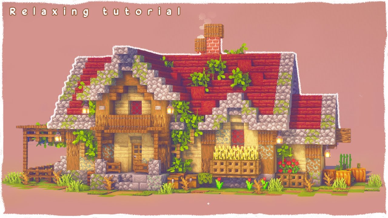 Minecraft: How to Build a Cottagecore House | Tutorial - Minecraft Builders