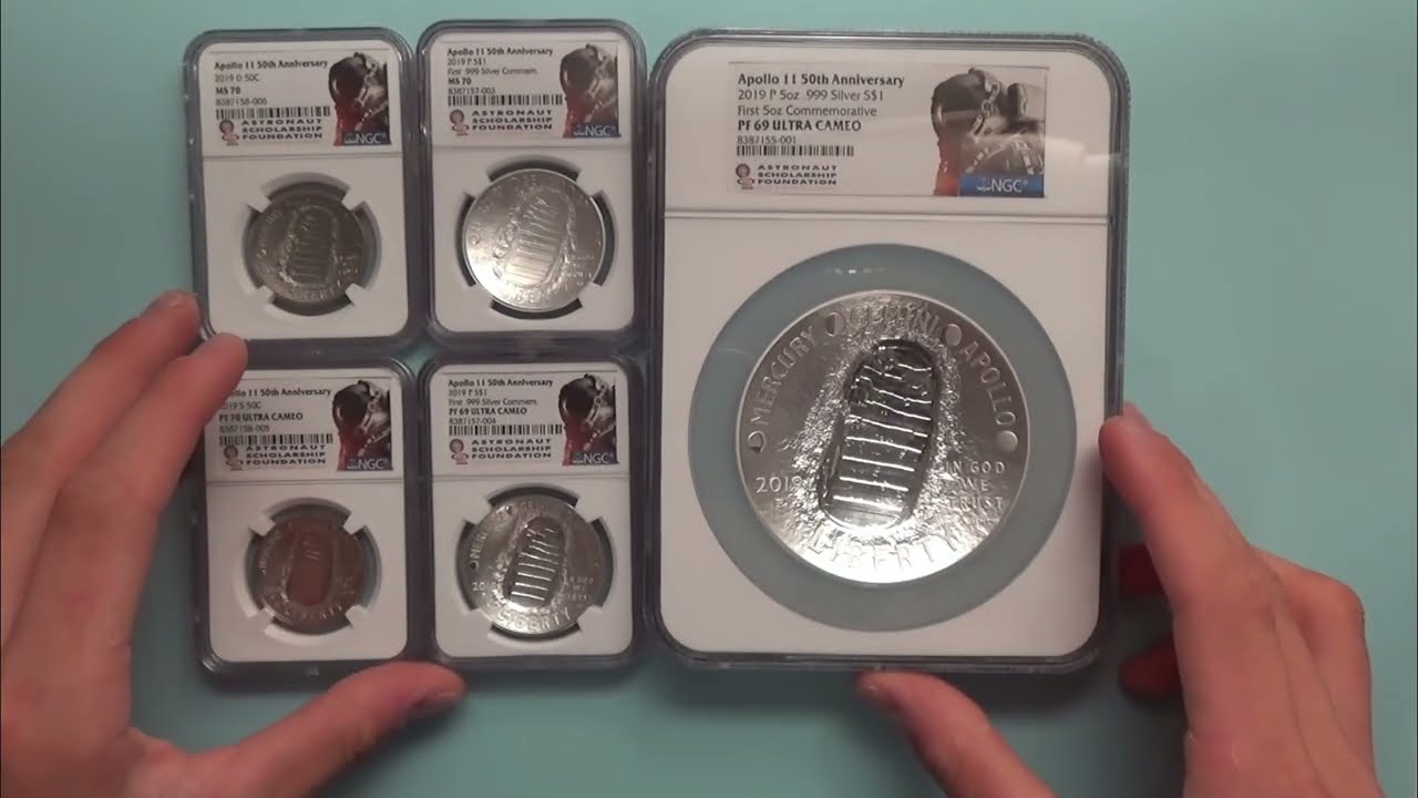 Metal Monday - Episode 1 - 2019 Apollo Landing 50th Anniversary Commemorative Coins