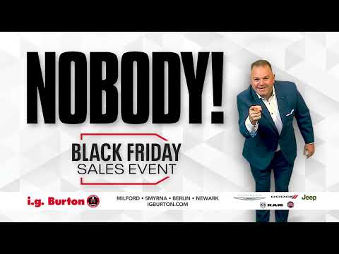 i.g. Burton CDJR - Black Friday Sales Event 2023